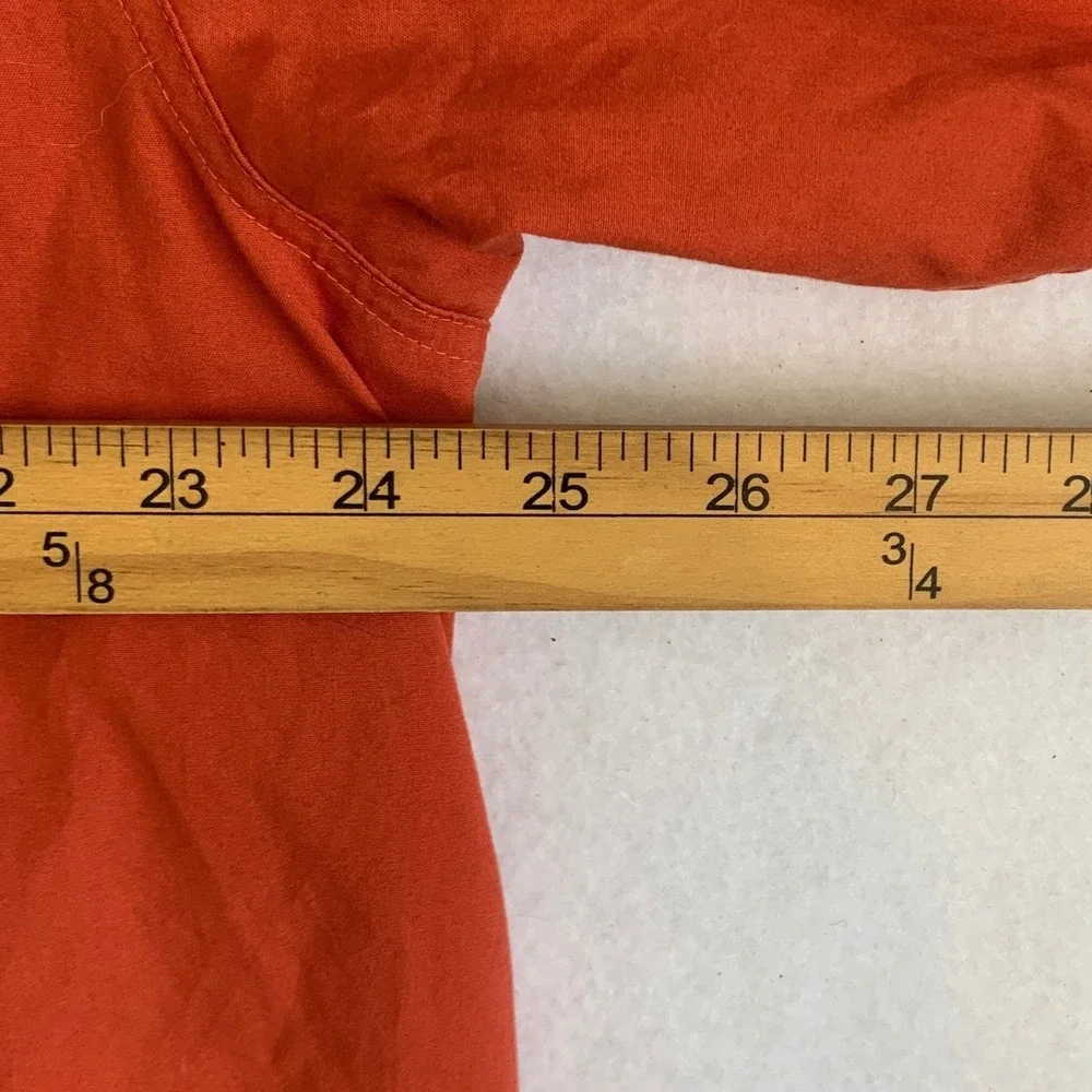 Simms | Shirts | Simms Fishing Shirt Mens Xxl Orange Long Sleeve Roll ...
